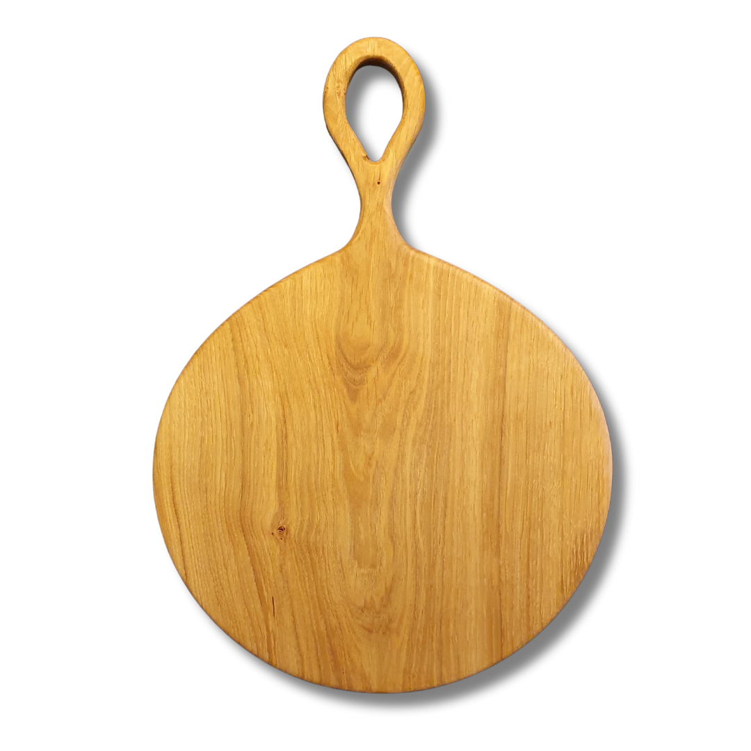 Handmade Yorkshire Oak Pizza Paddle 12in | The Viking Workshop